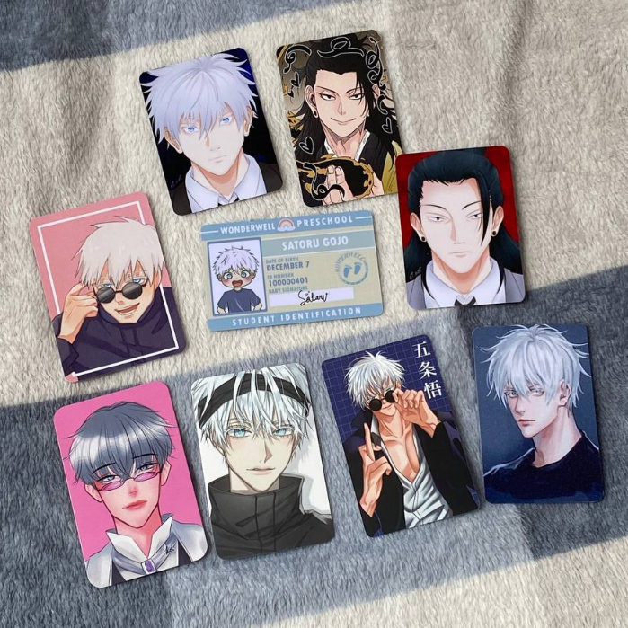 JUJUTSU KAISEN JJK gojo geto photocard satoru suguru | Shopee Malaysia