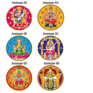 HINDU GOD WALL CLOCK/Jam Dinding Viral/Print Full Color/Trending Clock ...