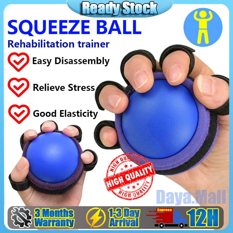 Stroke Hand Grips Elderly Train Finger Grip Ball Exercise Therapy Ball ...