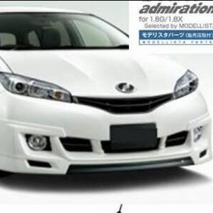 Toyota Wish Admiration Bodykit Skirting Body kit 2009 2010 2011 2012 ...