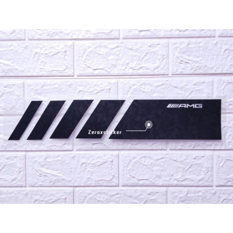 Mercedes-Benz W177 A180 A200 A250 Dashboard Sticker AMG Sticker Forged ...