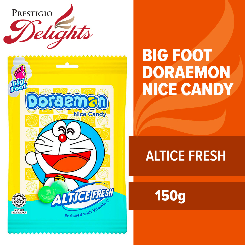 Big Foot Doraemon Nice Candy Altice Fresh 150g | Shopee Malaysia