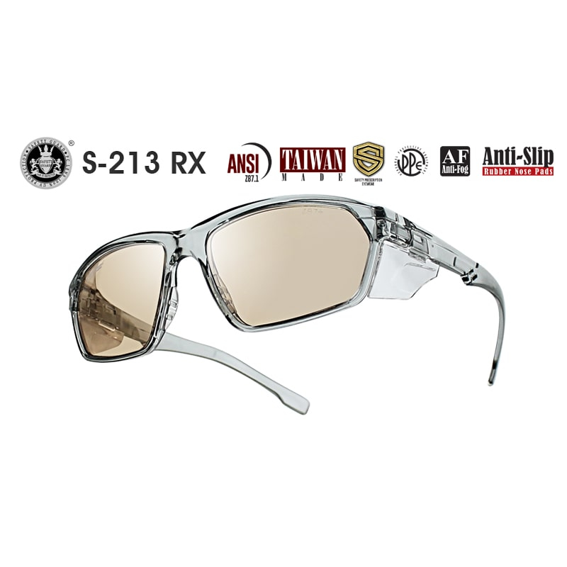 DOSH Sirim Approval Safety Glasses Safety Guard S-213 Rx-able 100% UV ...