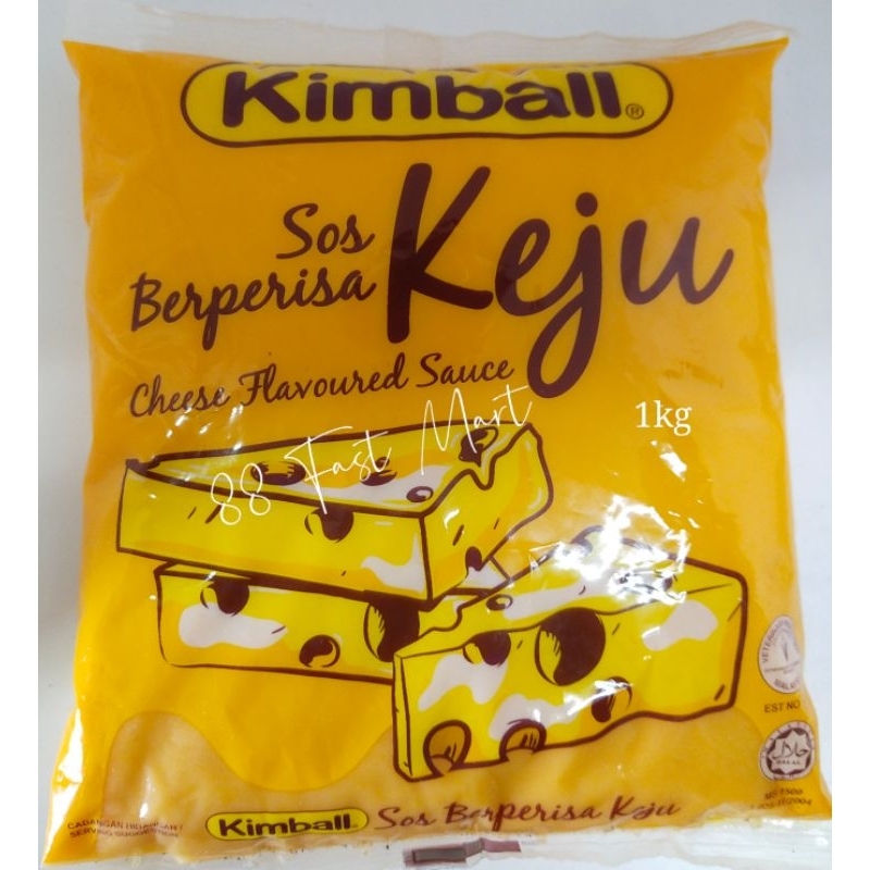 Halal【Kimball Sos Keju/Cheese Sause 芝士酱】1kg | Shopee Malaysia