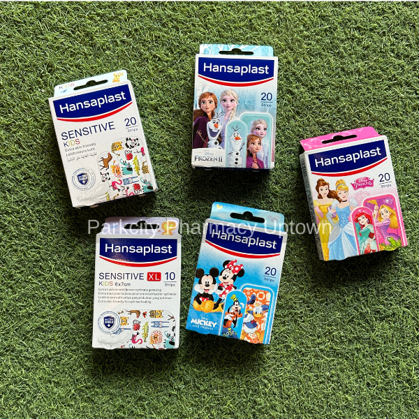 Hansaplast Kids Strips 20s - Sensitive Animal/ Disney Cartoon Frozen II ...