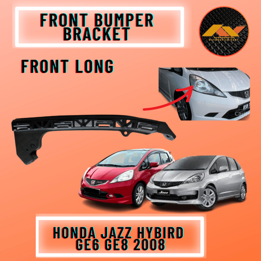 Honda Jazz TFO GE6 GE8 2008 Side Front Bumper Bracket Headlamp Bracket ...