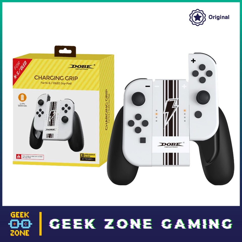 Dobe Switch Joy-Con Charging Grip (TNS-878) | Shopee Malaysia