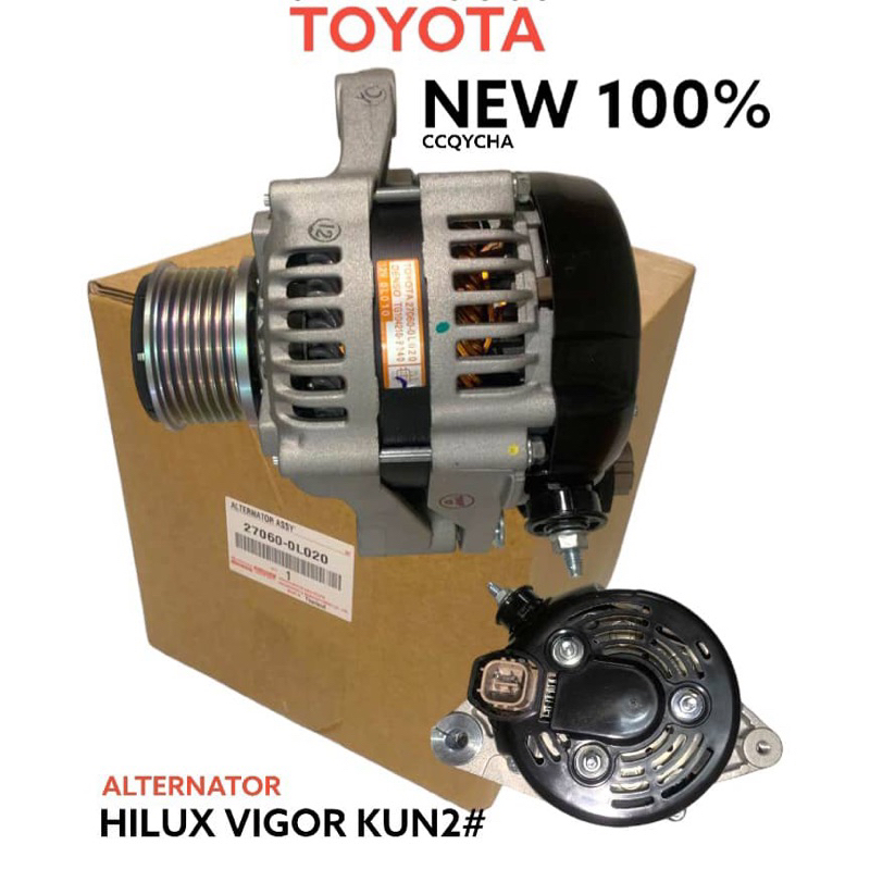 27060-0L020 Toyota Hilux Vigor Kun25 Kun26 100% NEW-ALTERNATOR | Shopee ...