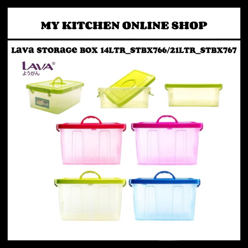 LAVA STORAGE BOX 14LTR_STBX766/21LTR_STBX767 MULTIPURPOSE_STORAGE ...