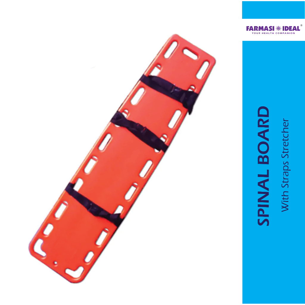 CE Approved emergency Spinal Board with straps stretcher [READY STOCKS ...