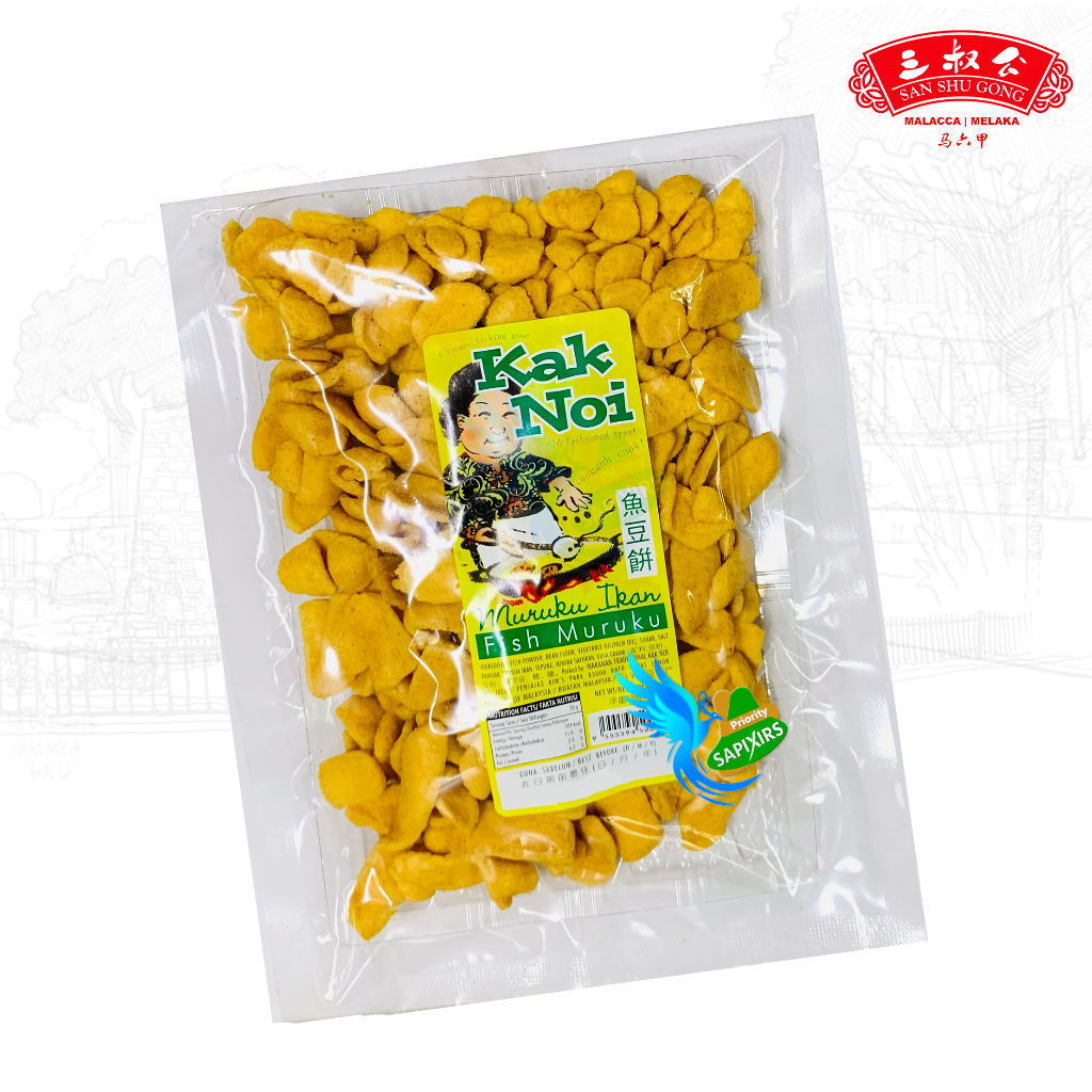Kak Noi Fish Muruku | Muruku Ikan | 鱼豆饼 | San Shu Gong Melaka | Shopee ...