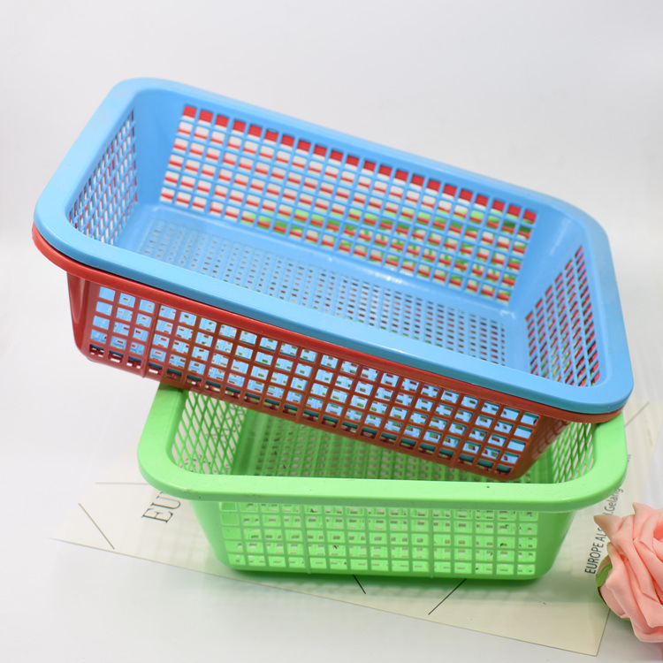 2pc BETTERWARE l Rectangle Plastic Colander/Laundry Basket Rectangular ...