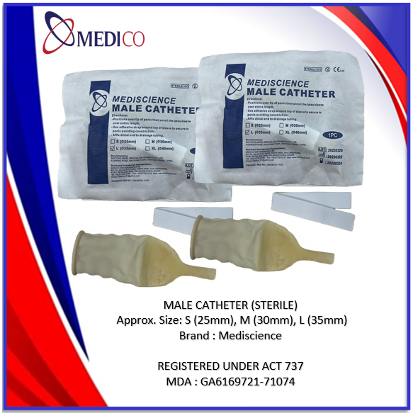 MALE EXTERNAL CATHETER - Box of 50's | Shopee Malaysia