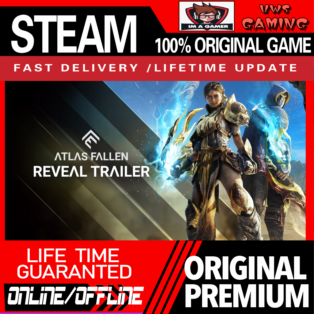 Atlas Fallen | PC Steam Original | DLC | Online & Offline [Lowest Price] | Shopee Malaysia