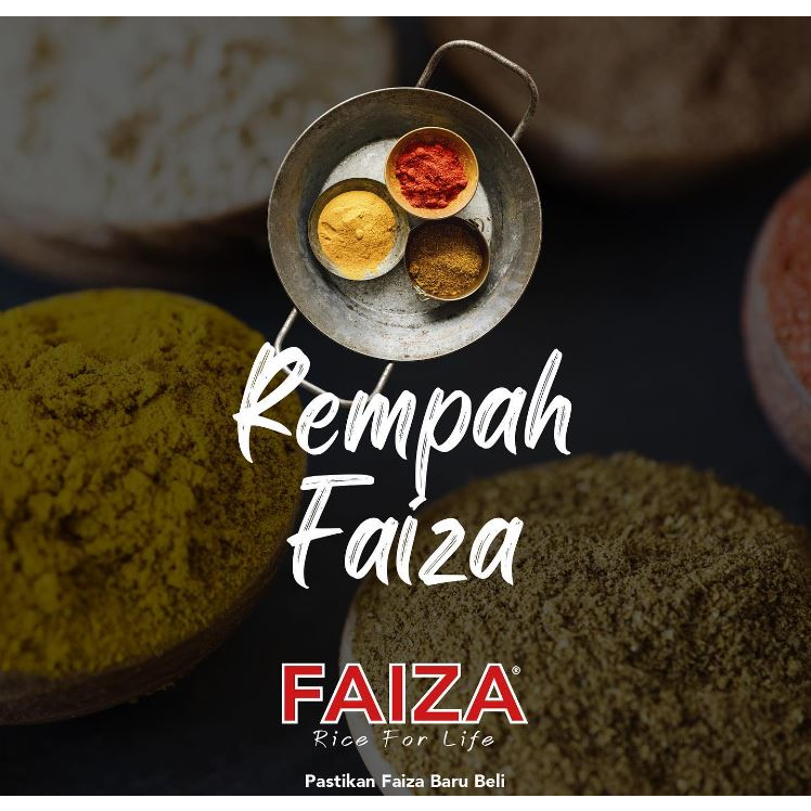 FAIZA Rempah Kurma / Rempah Rendang / Rempah Sup / Serbuk Kari Daging ...