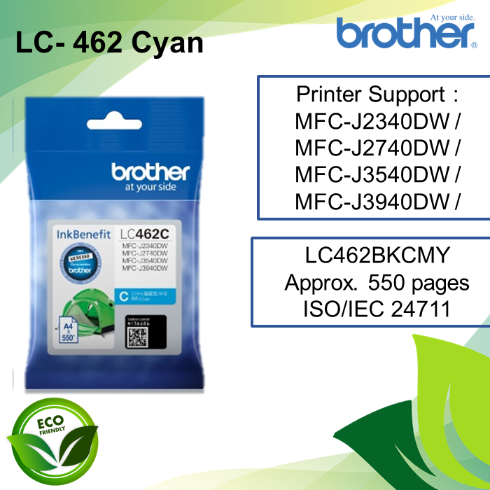 Brother LC 462 LC462 LC462Bk LC462CMY LC462XL Original Ink Cartridge ...