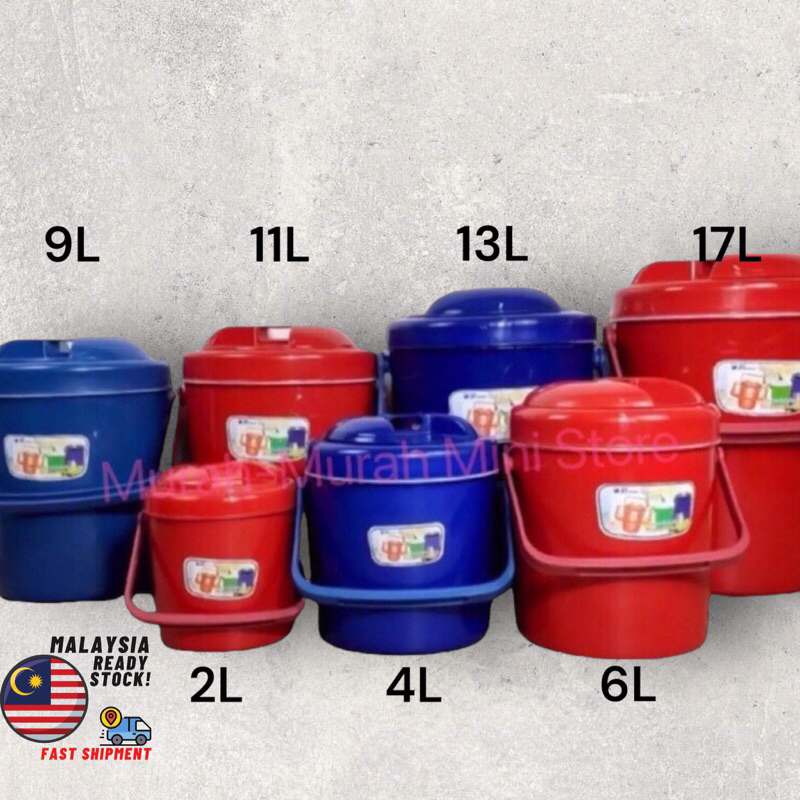 Thailand Tong Nasi & Ais Batu Tahan Panas dan Sejuk / Rice Bucket / Ice ...