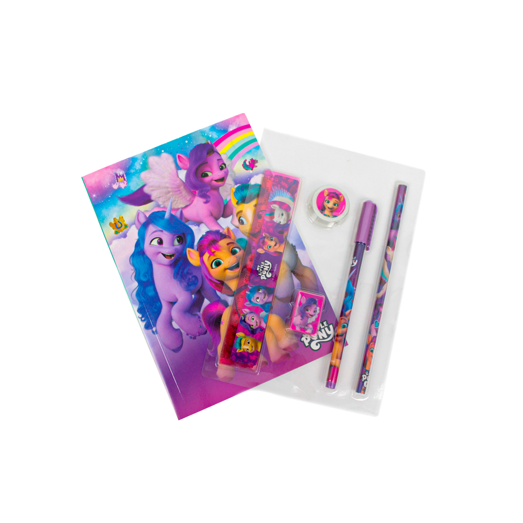 My Little Pony Movie 6 in 1 Notebook Set - Multi Colour For School ...