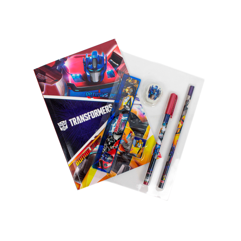 Transformers Autobots 6 in 1 Notebook Set - Multi Colour For School ...