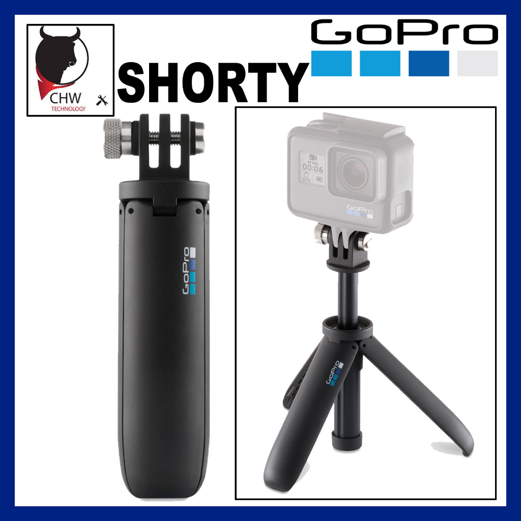 GOPRO SHORTY (MINI EXTENSION POLE + TRIPOD) | Shopee Malaysia