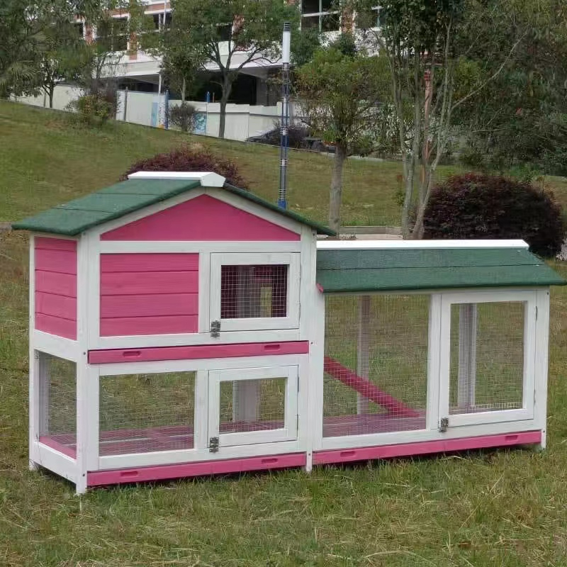 Waterproof Rabbit Cage Bunny Pigeon Chicken Coops Pet Cat Dog House ...