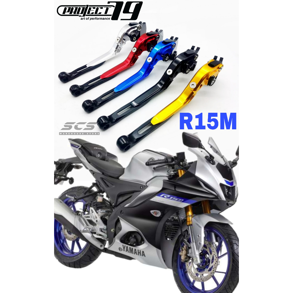 Yamaha R15M 2022-23 New Brake Clutch Lever Set Adjustable Accessories ...