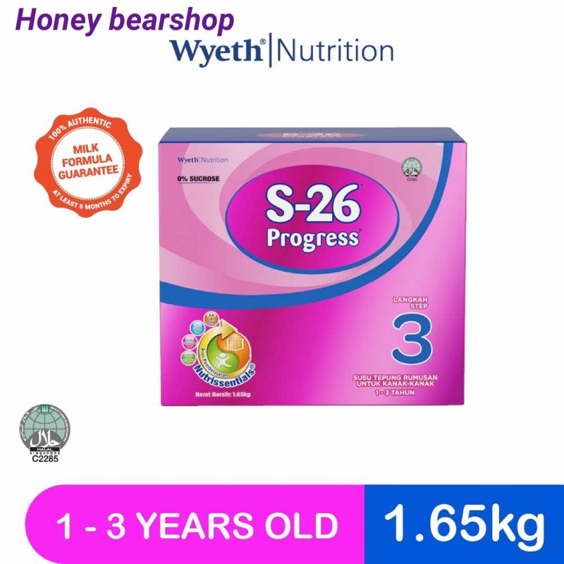 Wyeth S26 Progress Step 3 1.65kg & Promise Step 4 (1.65kg) | Shopee Malaysia