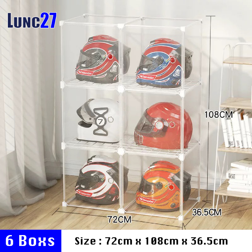 Helmet Shelf Display Cabinet Helmet Storage Cabinet Storage Cabinet ...