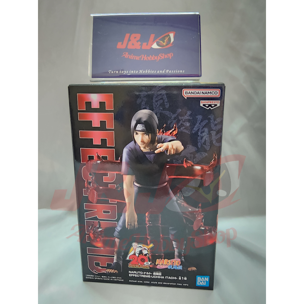 BANPRESTO NARUTO SHIPPUDEN EFFECTREME UCHIHA ITACHI | Shopee Malaysia