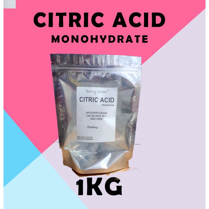 Citric Acid Monohydrate 1kg Food Grade | Shopee Malaysia