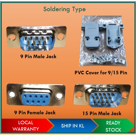 RS-485 , RS-232 signal connector - 9 pin male , 9 pin female , 15 pin ...