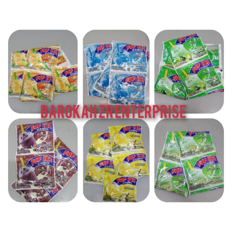 POP ICE MILK SHAKE POWDER/25g(10pcs) | Shopee Malaysia