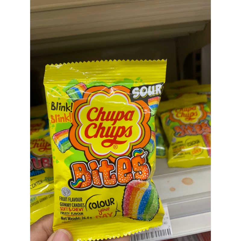 Chupa Chups Sour BITES[HALAL] 24.2g | Shopee Malaysia