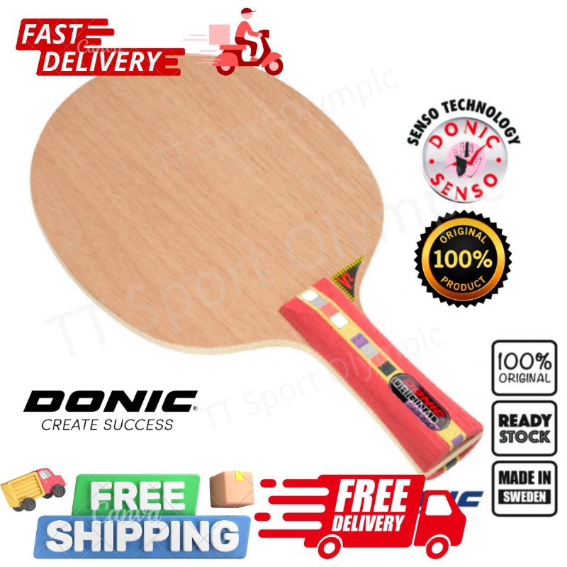 Donic Original Senso V2 Good Quality Blade Table Tennis 多尼克底板空心拍柄 Sport ...