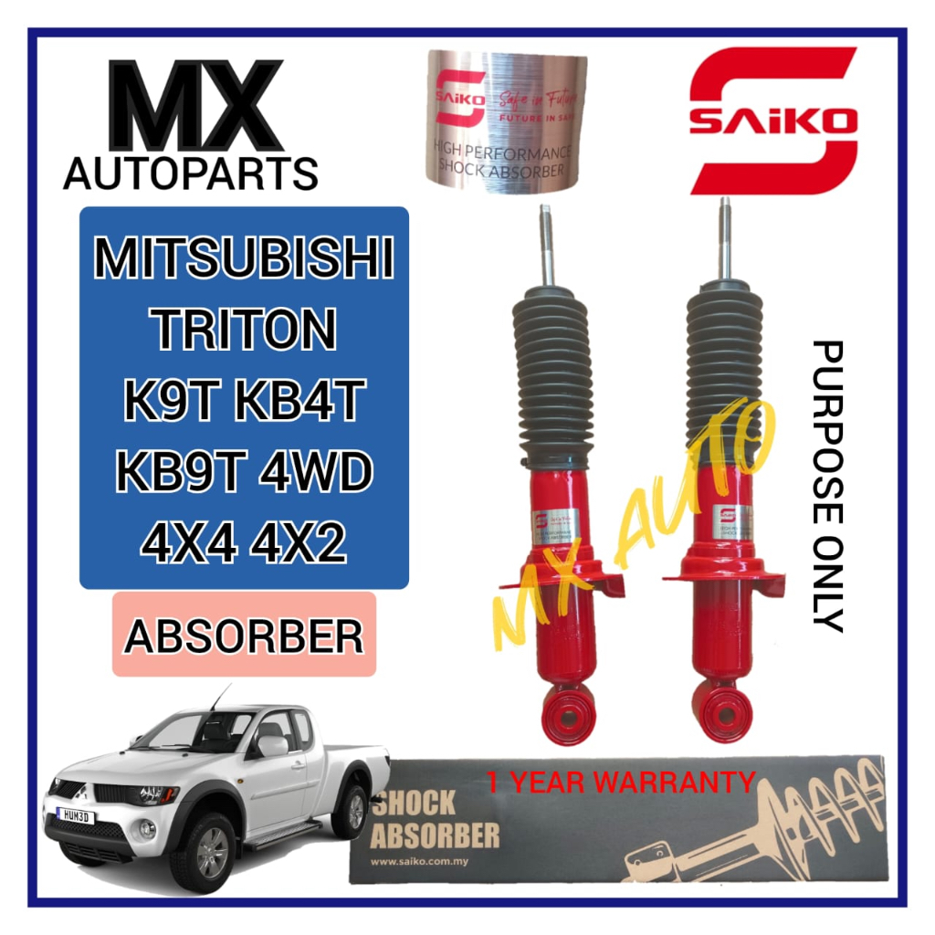 SAIKO ABSORBER HEAVY DUTY MITSUBISHI TRITON K9T KB4T KB9T 4WD 4X4 4X2 ...