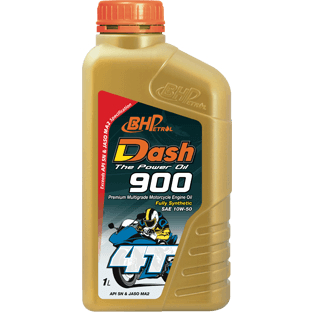 BHP DASH 900 4T | 10W50 | SN JASO MA/MA2 | FULLY SYNTHETIC MOTORCYCLE ...