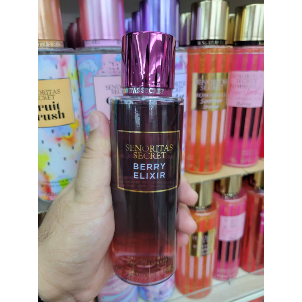 Berry Secret Scented Fragrance Mist Senorita Secret 250mL | Shopee Malaysia