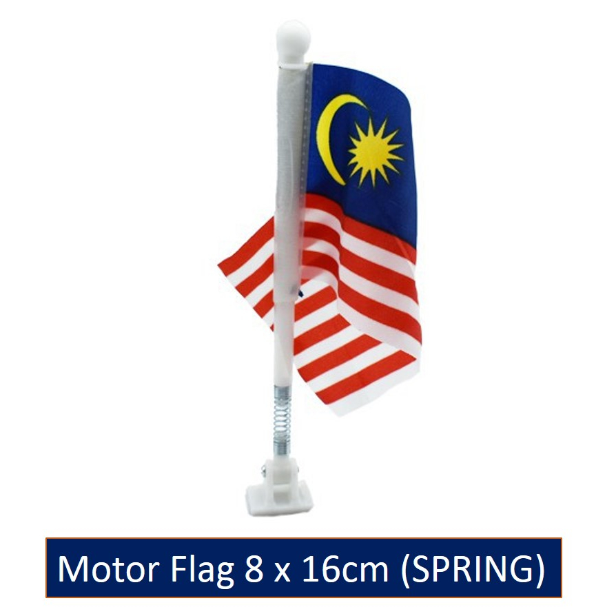 BENDERA MALAYSIA Spring Motor Flag / Large1x2ft / Small 612in / Car ...
