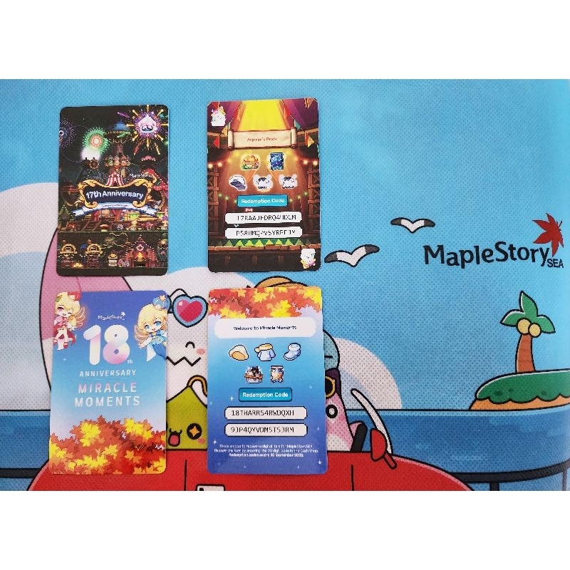 MapleStory 18th Anniversary Merchandise Collection Items | Shopee Malaysia