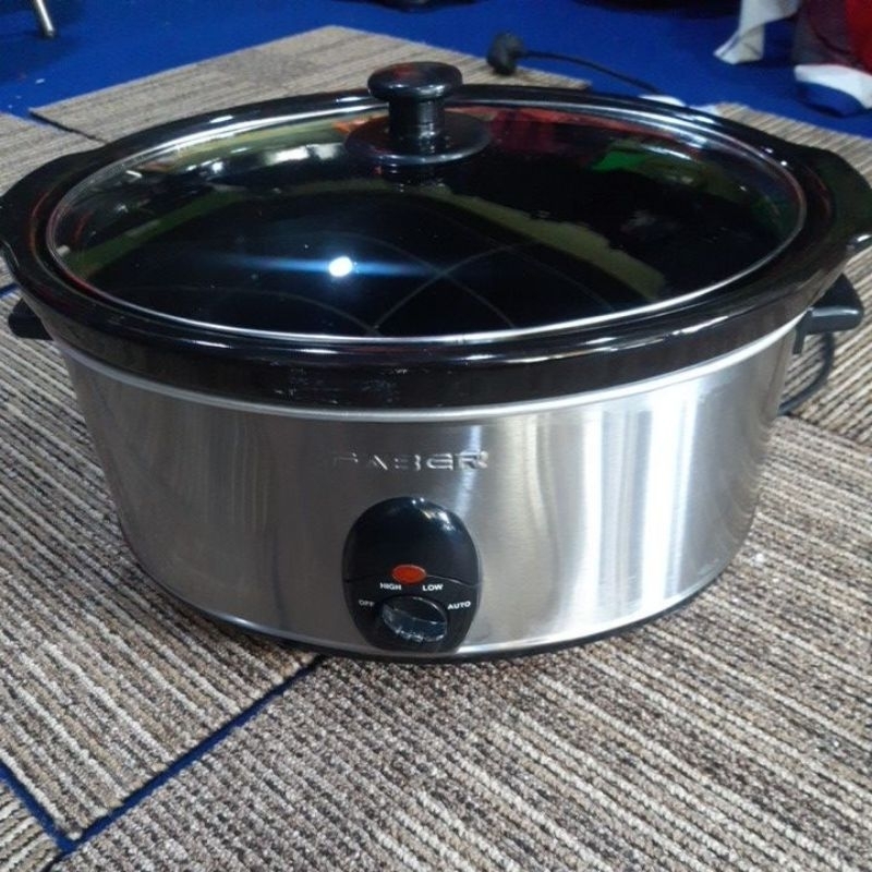 FABER SLOW COOKER FSC 650SS ALL PARTS ORIGINAL DISPLAY ITEAM | Shopee ...