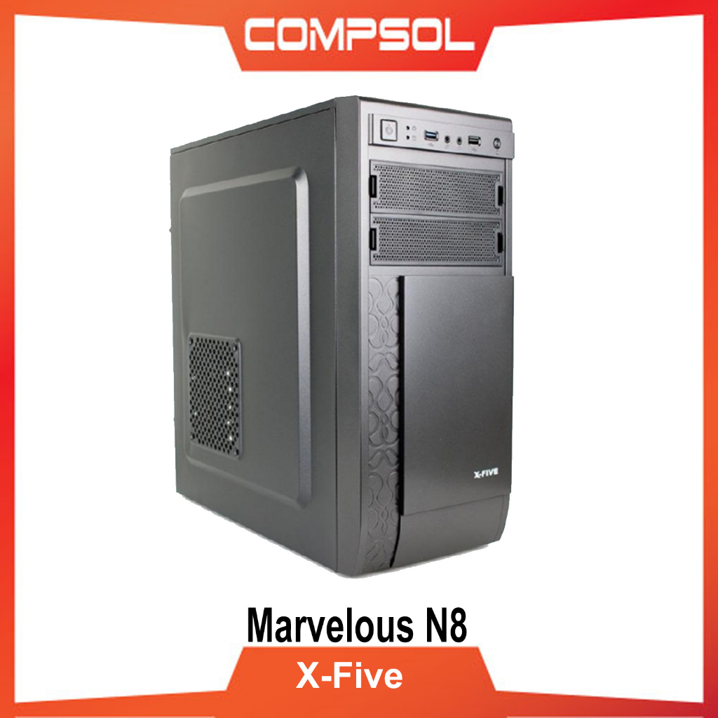 X-Five Marvelous N8 ATX Casing With 500Watt PSU | Shopee Malaysia