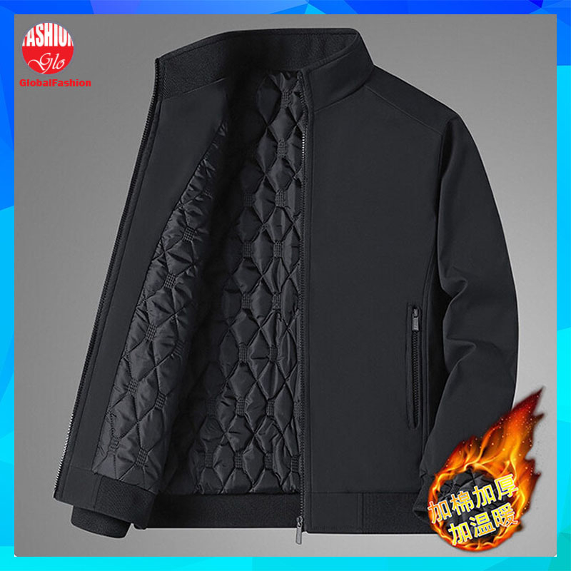 Plus Size Winter Jacket Men Baju Sejuk Jaket Lelaki Saiz Besar Stand ...