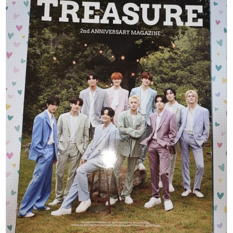 TREASURE SECOND ANNIVERSARY MAGAZINE PHOTOBOOK | Shopee Malaysia