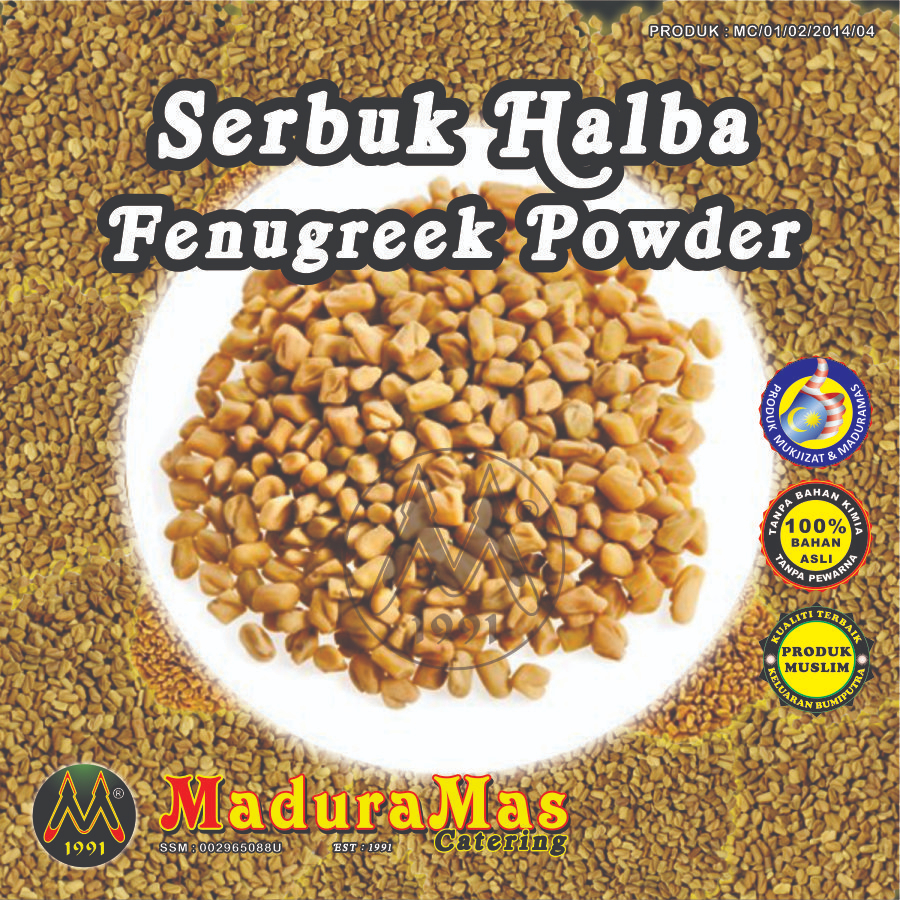 (🔥 Jualan Borong 🔥) Serbuk Halba - Fenugreek Powder ( Fine / Extra Fine ...