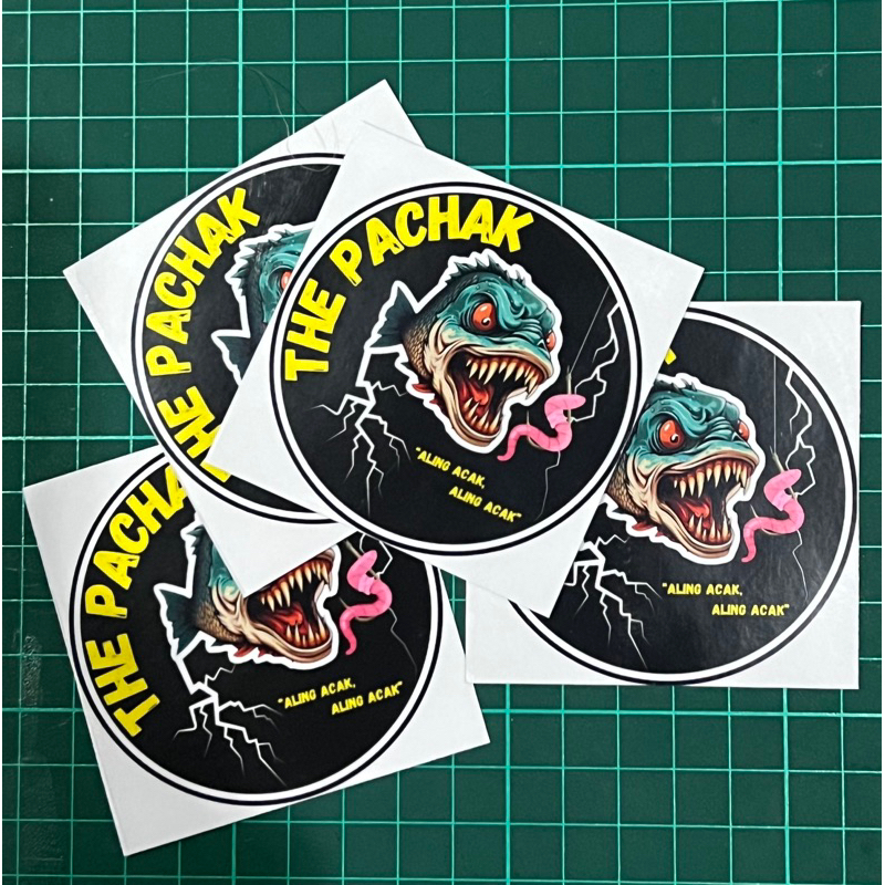 Sticker “ The Pachak” !! Waterproof !! Limited !! | Shopee Malaysia