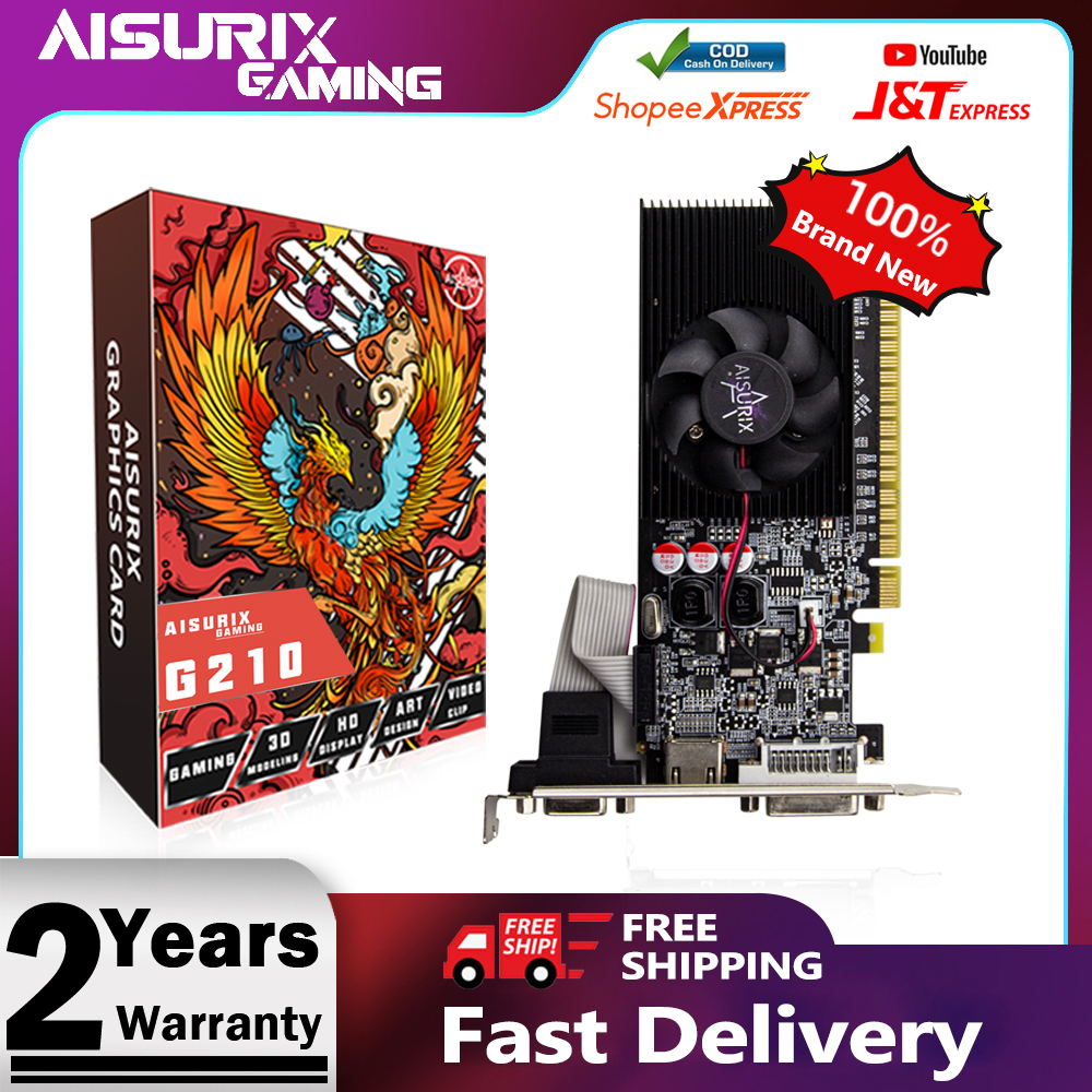 AISURIX G210 1GB Graphics Card GPU Computer Video Card | Shopee Malaysia