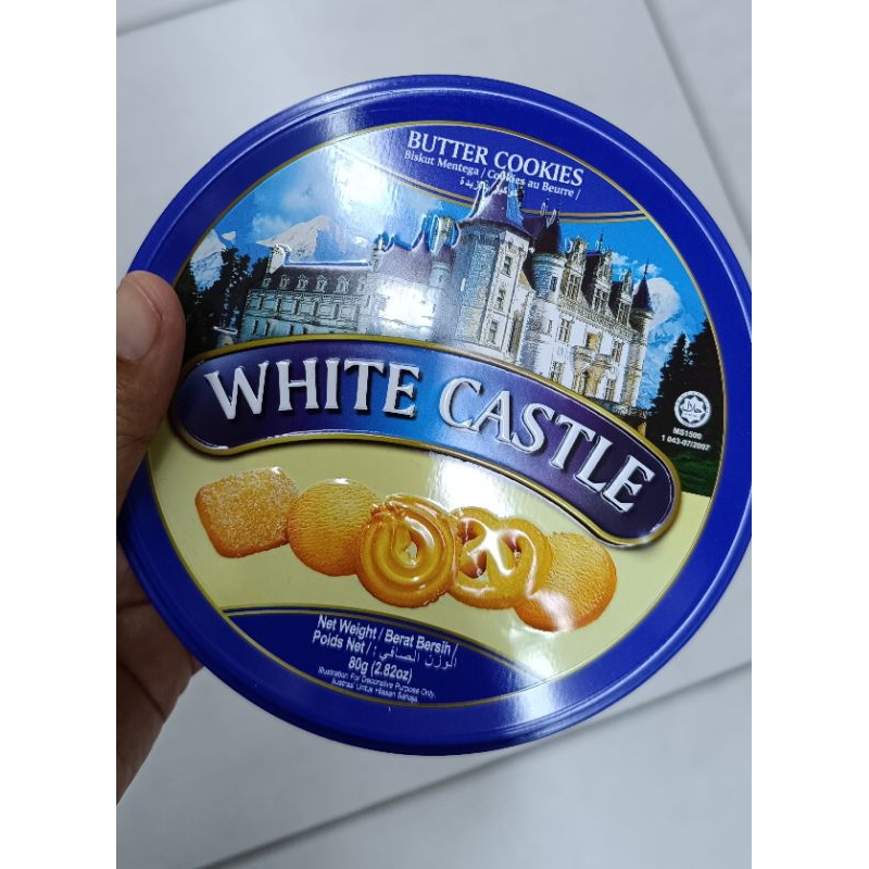 Biskut Mentega Butter Cookies White Castle 80g | Shopee Malaysia