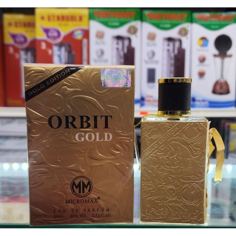 ORBIT GOLD EDITION EAU DE PARFUM FOR MEN 80ML | Shopee Malaysia