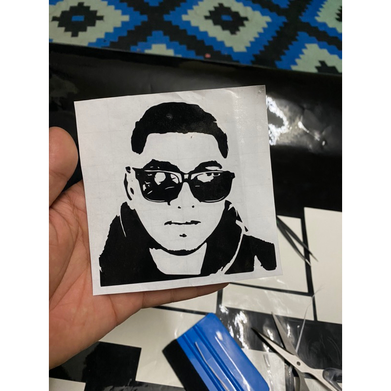 Vector Face sticker custom (Sticker Gambar Muka custom) | Shopee Malaysia