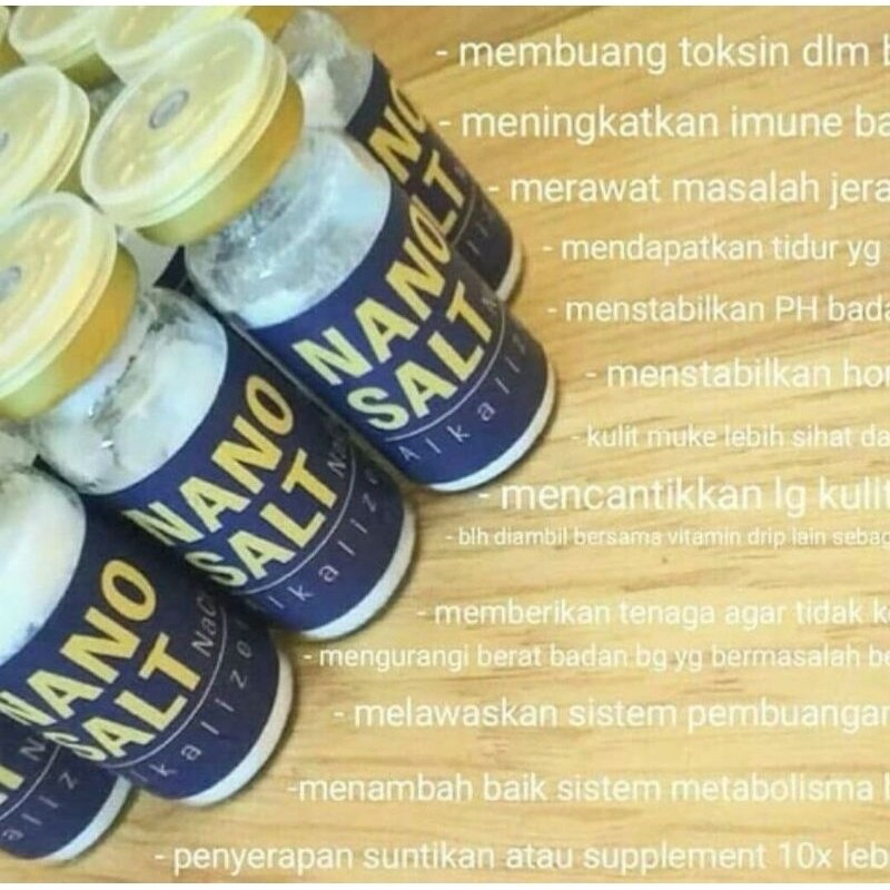 Nano Salt & Himalayan salt(Produk Kesihatan dalaman) + Free Gift ...
